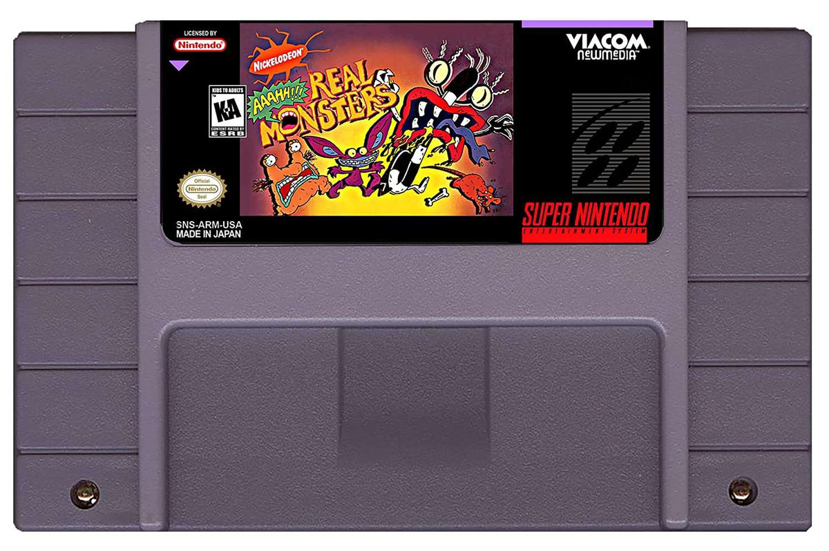 SNES - AAAAH! Real Monsters | Steel Collectibles LLC.