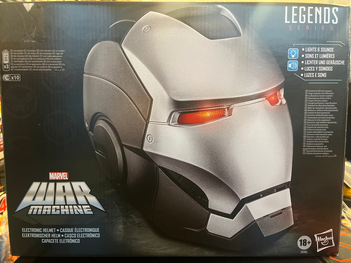 Marvel Legends War Machine Helmet Replica | Steel Collectibles LLC.