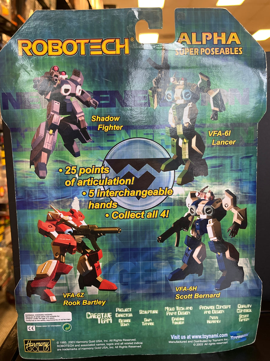 Harmony Gold Robotech New Generation Lancer VFA-61 Figure | Steel ...