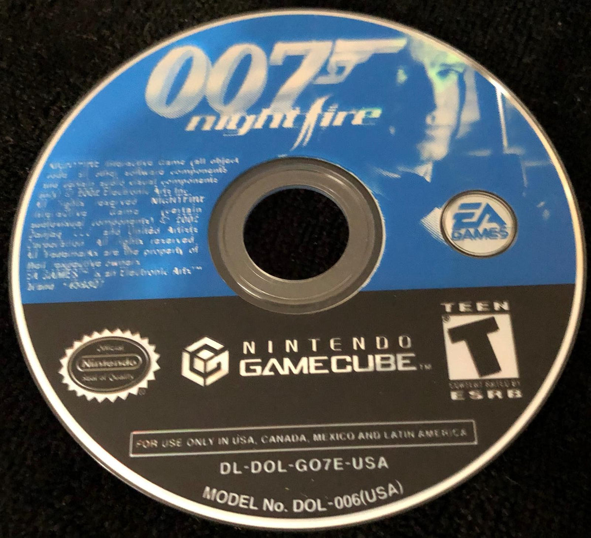 Gamecube - 007 NIGHTFIRE [DISC ONLY] | Steel Collectibles LLC.