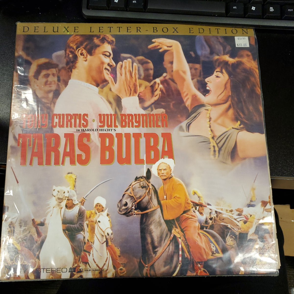 LASERDISC - TARAS BULBA (DELUXE LETTERBOX) | Steel Collectibles LLC.