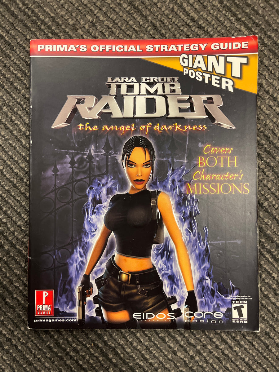 GAME GUIDES - LARA CROFT TOMB RAIDER: THE ANGEL OF DARKNESS [PRIMA ...