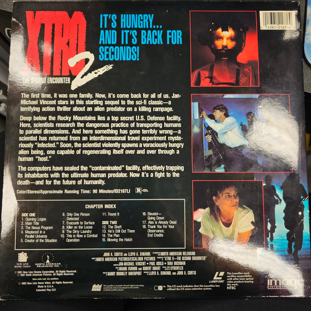 LASERDISC - XTRO 2 The Second Encounter | Steel Collectibles LLC.
