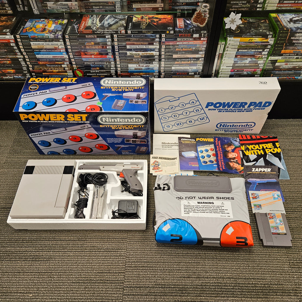 Nintendo Power Set Console Complete In Box *Beautiful Condition NES ...