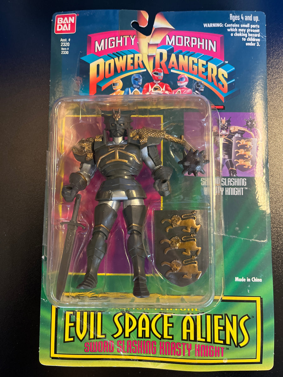 Mighty Morphin Power Rangers Evil Space Aliens - Knasty Knight | Steel ...