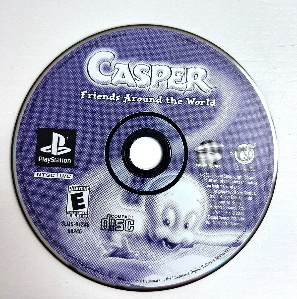 PLAYSTATION - CASPER: FRIENDS AROUND THE WORLD [DISC ONLY] | Steel ...