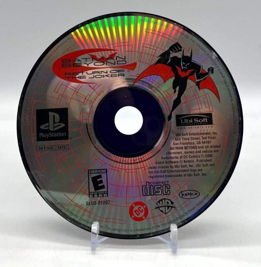 PLAYSTATION - BATMAN BEYOND: RETURN OF THE JOKER [LOOSE DISC] | Steel ...