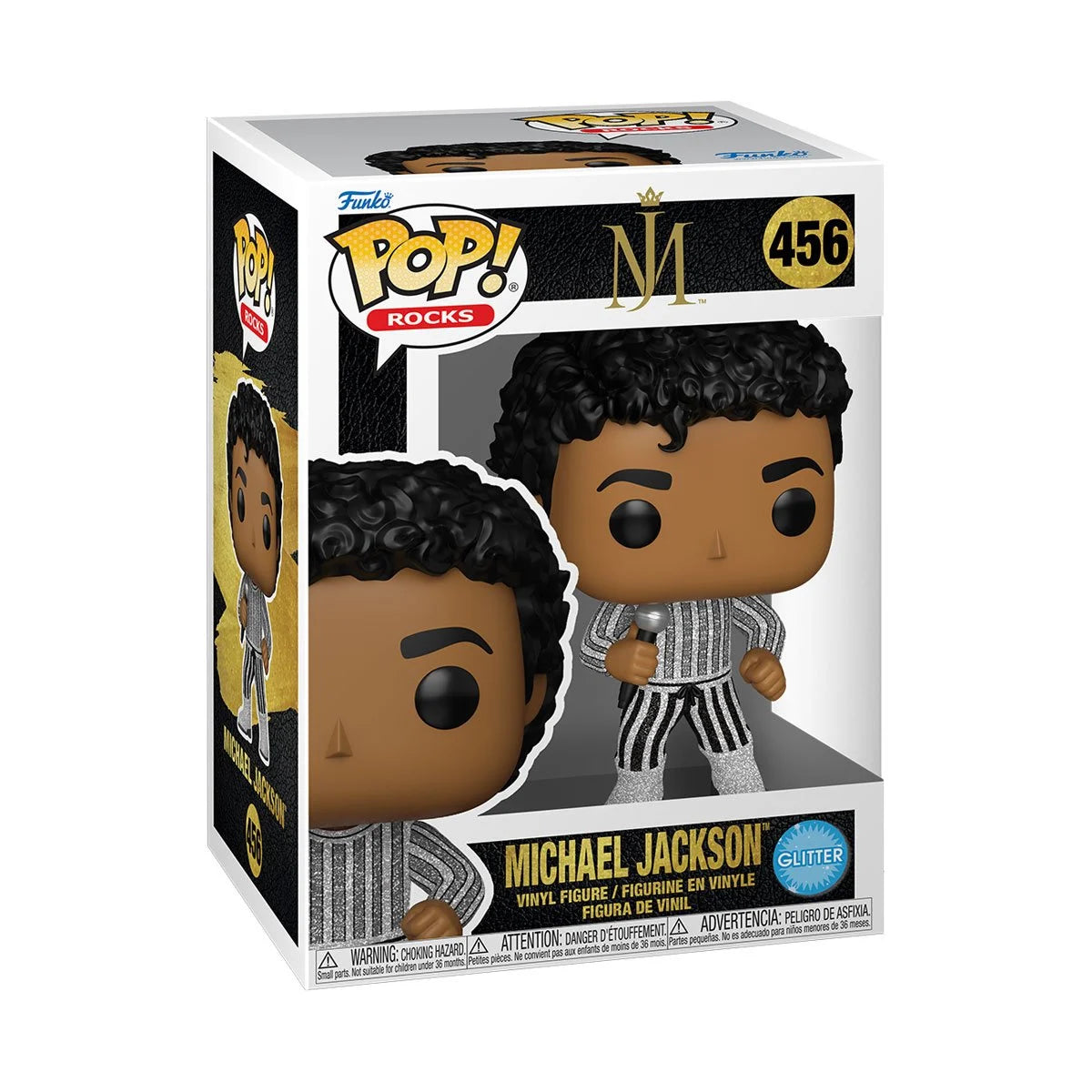 Funko Pop! Michael Jackson (Glitter) #456 | Steel Collectibles LLC.