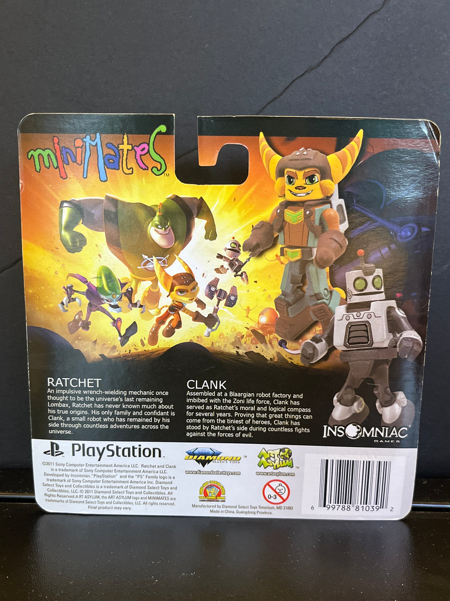 Minimates Toys R Us Exclusive Ratchet & Clank Set | Steel Collectibles LLC.