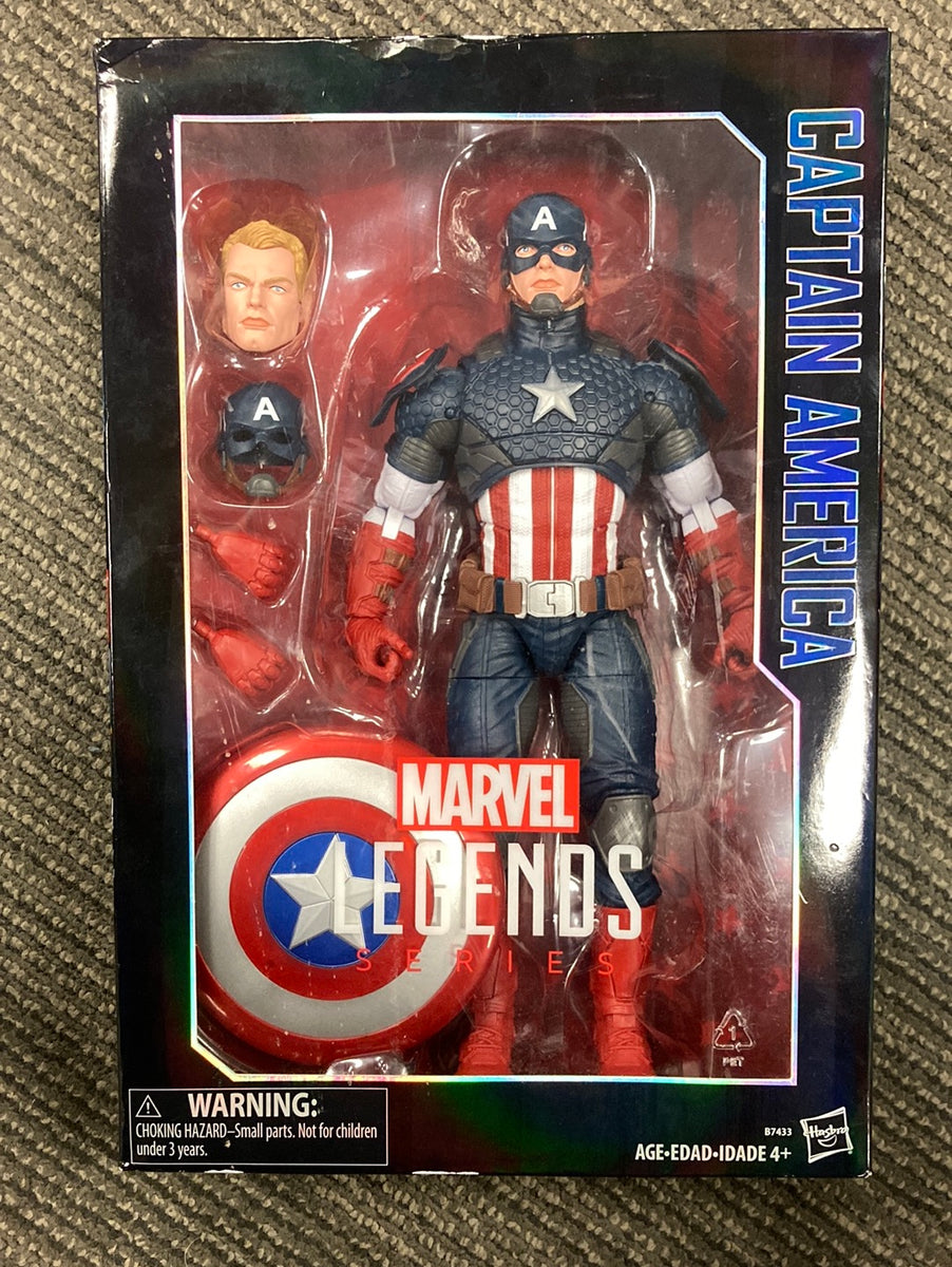 Marvel Legends 12 Inch Captain America (1:6 Scale) | Steel Collectibles ...