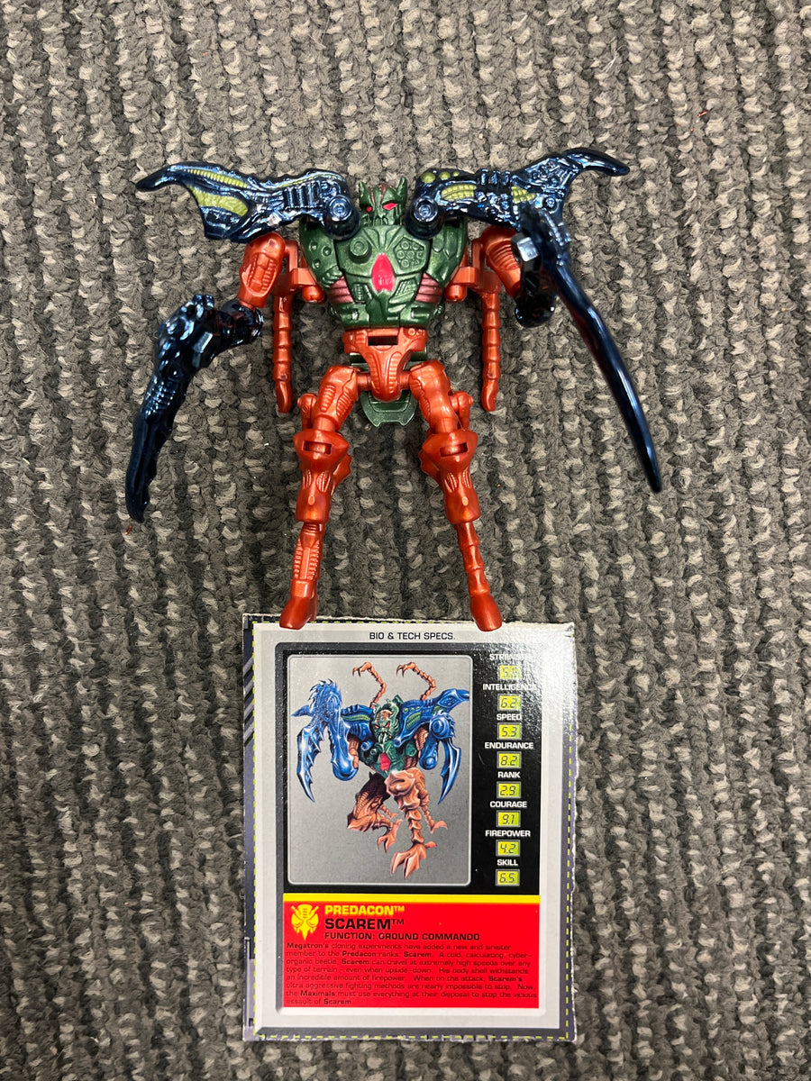 Transformers Beast Wars Predacon Scarem | Steel Collectibles LLC.