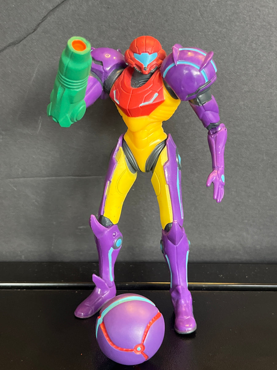Jakks World of Nintendo Metroid Samus (Zero Gravity Suit) | Steel ...