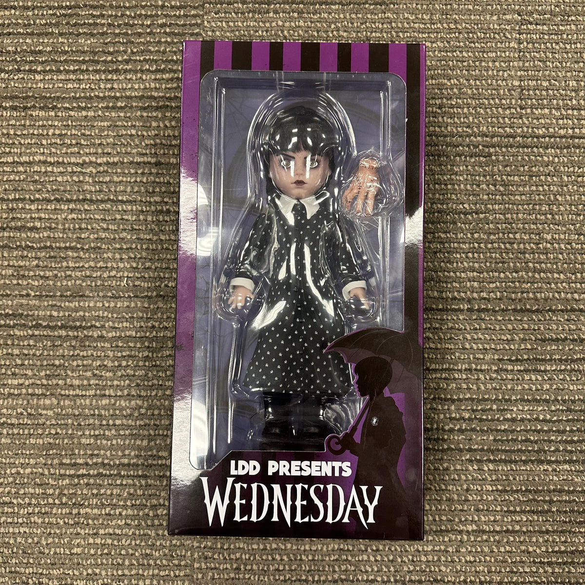 Mezco Toyz- LDD Presents Wednesday Adams Doll Figure | Steel ...
