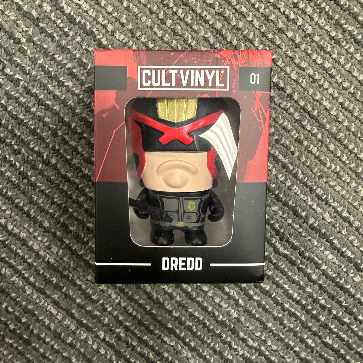 Cult Vinyl- “Judge Dredd” Dredd Figure | Steel Collectibles LLC.