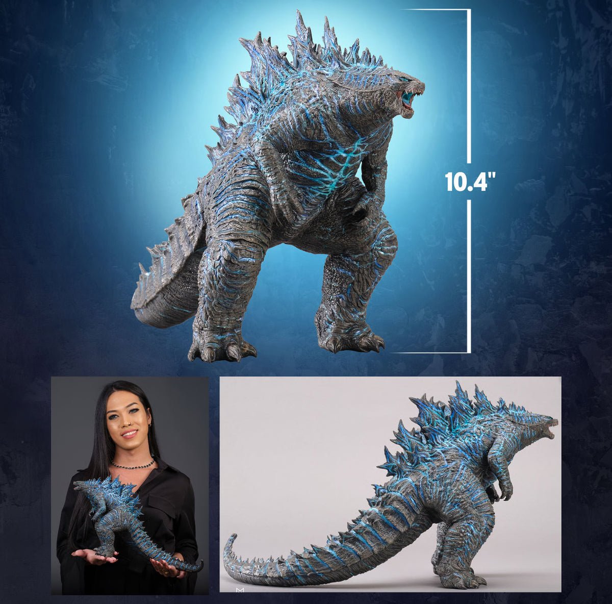 SIDESHOW- SPIRAL STUDIO “GODZILLA” 2024 PRE-EVOLVED FORM SUPERCHARGED ...