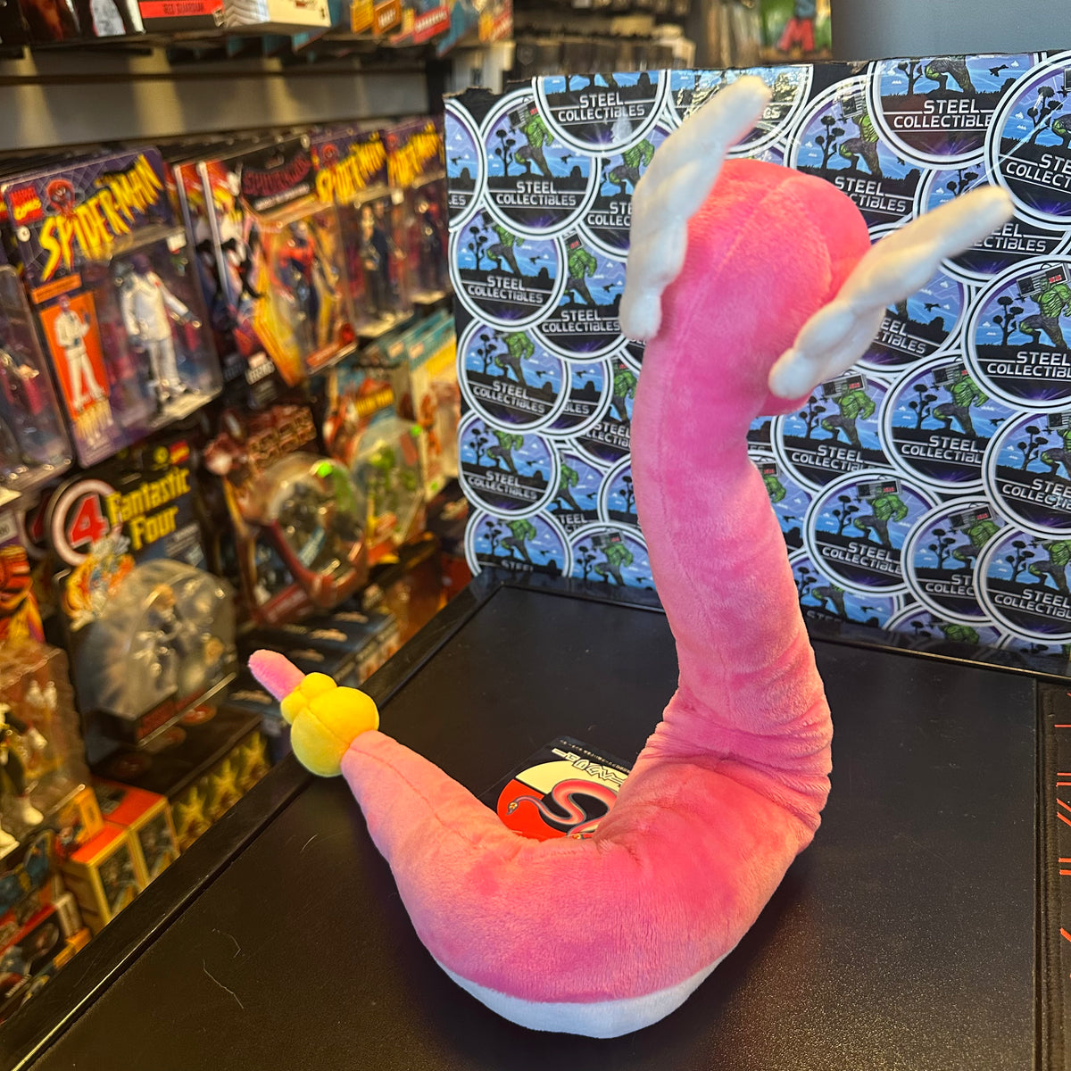 Pokémon- Pokémon Center “Pokémon” Shiny Dragonair 26” Poseable Plush T ...