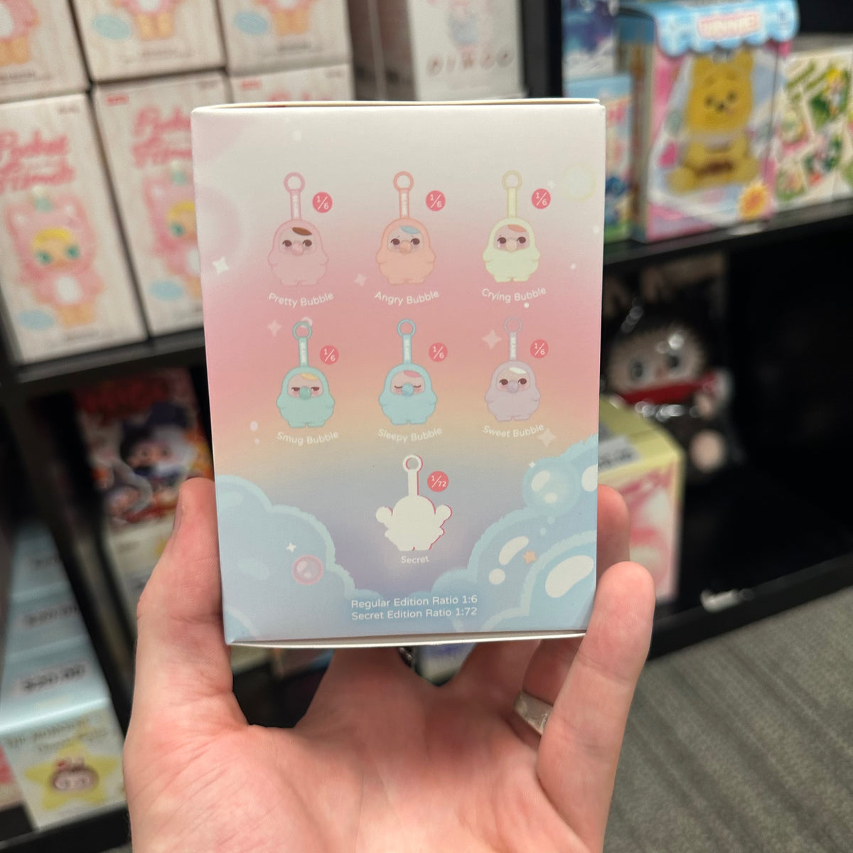 POP MART- PUCKY: BEANIE BUBBLE UP AUTHENTIC PLUSH KEYCHAIN BLIND BOX ...