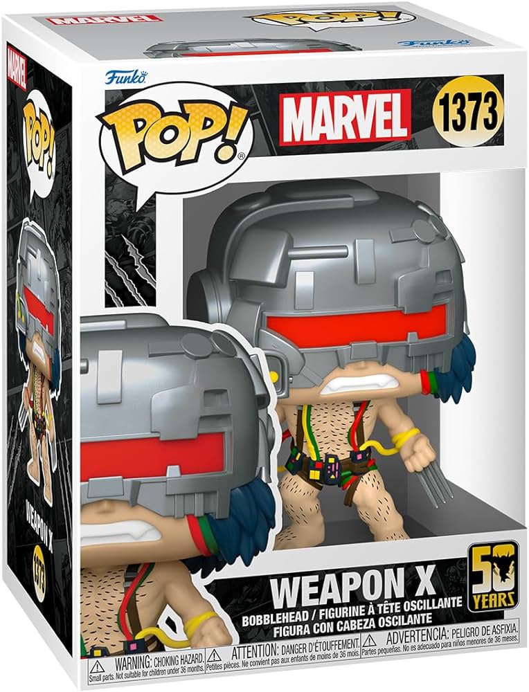 Funko Pop! Weapon X (Wolverine) #1373 “50 Years” | Steel Collectibles LLC.