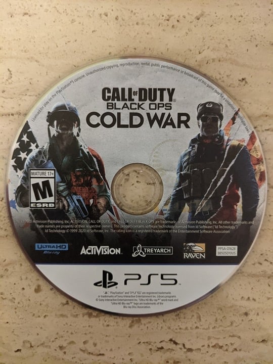 PS5 - CALL OF DUTY BLACK OPS: COLD WAR [DISC ONLY] | Steel Collectibles ...