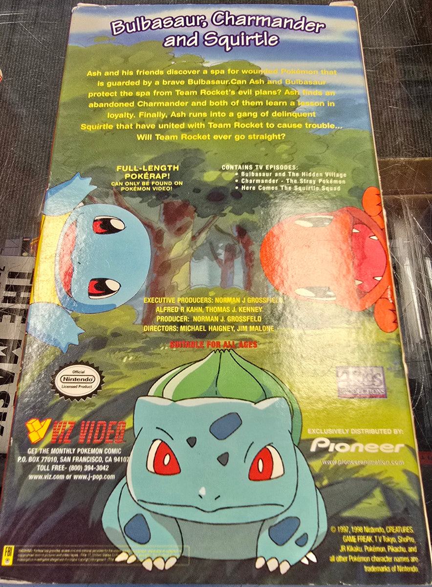 VHS - POKEMON VOL. 4: POKE-FRIENDS | Steel Collectibles LLC.