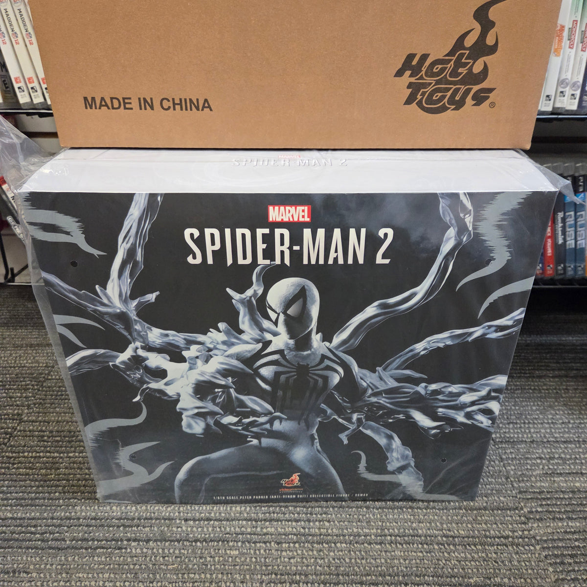 Sideshow - Hot Toys PETER PARKER (ANTI VENOM SUIT) "SPIDER-MAN 2" (VGM ...