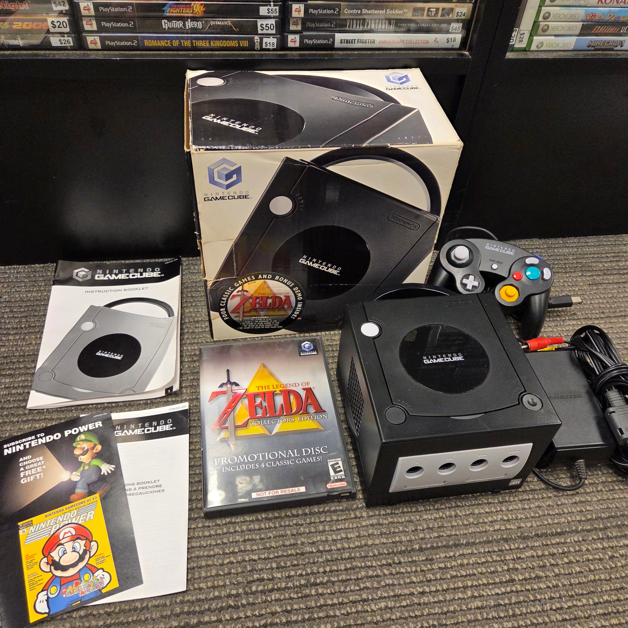Nintendo GameCube Zelda Collectors Edition Console - Complete In Box ...