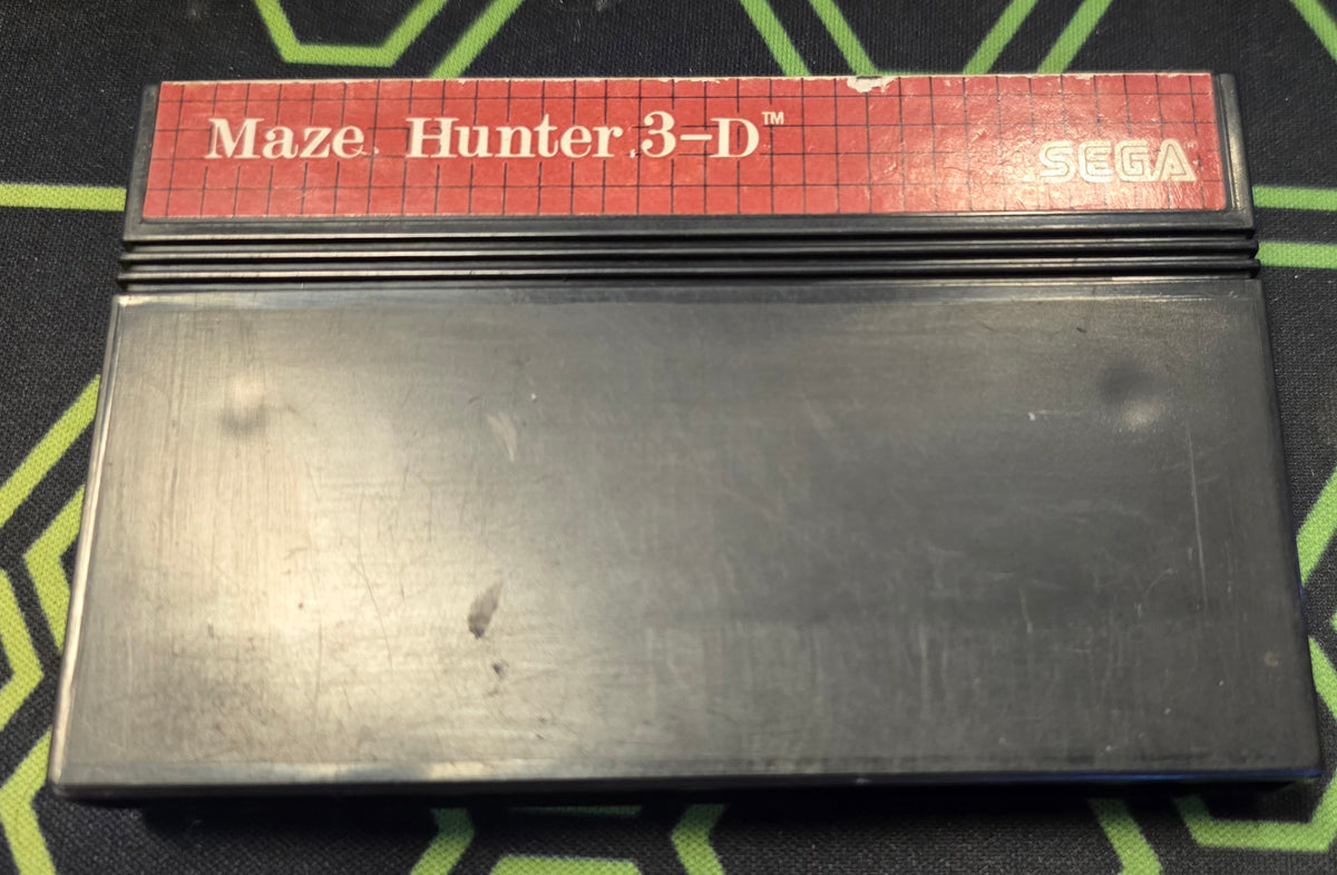 MASTER SYSTEM - MAZE HUNTER 3D [CART ONLY] | Steel Collectibles LLC.