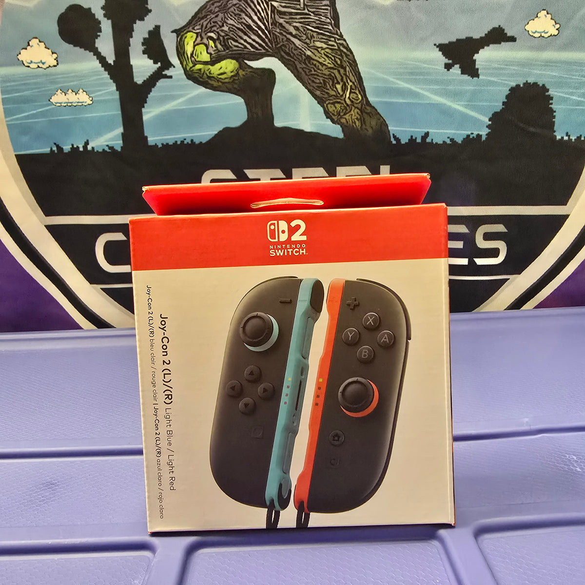 NINTENDO SWITCH 2 - JOY-CON 2 (LIGHT BLUE/LIGHT RED) {NEW} | Steel ...