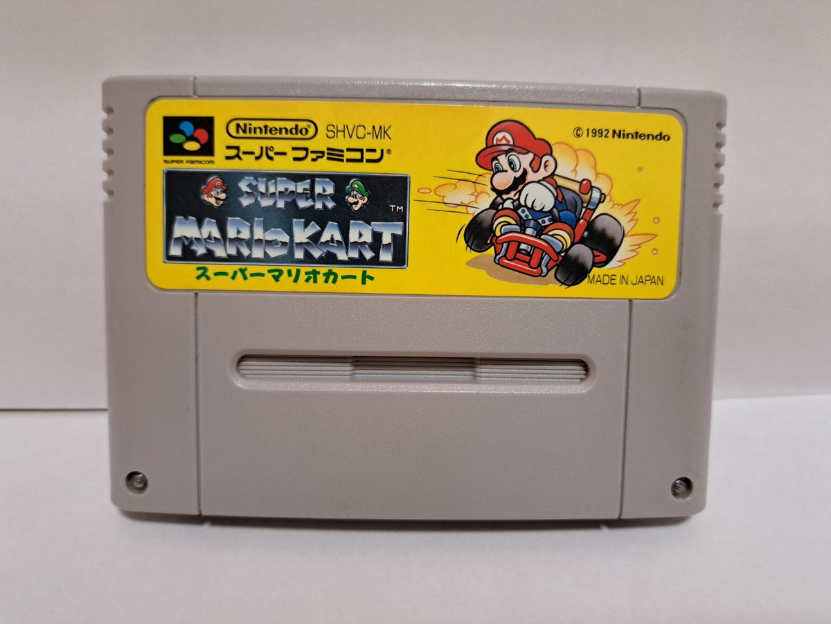 SUPER FAMICOM - SUPER MARIO KART [OK CONDITION] [LOOSE JAPANESE CART ...