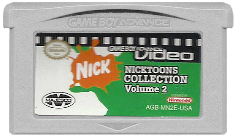 GBA - Nicktoon's Collection Vol. 2 Video | Steel Collectibles LLC.