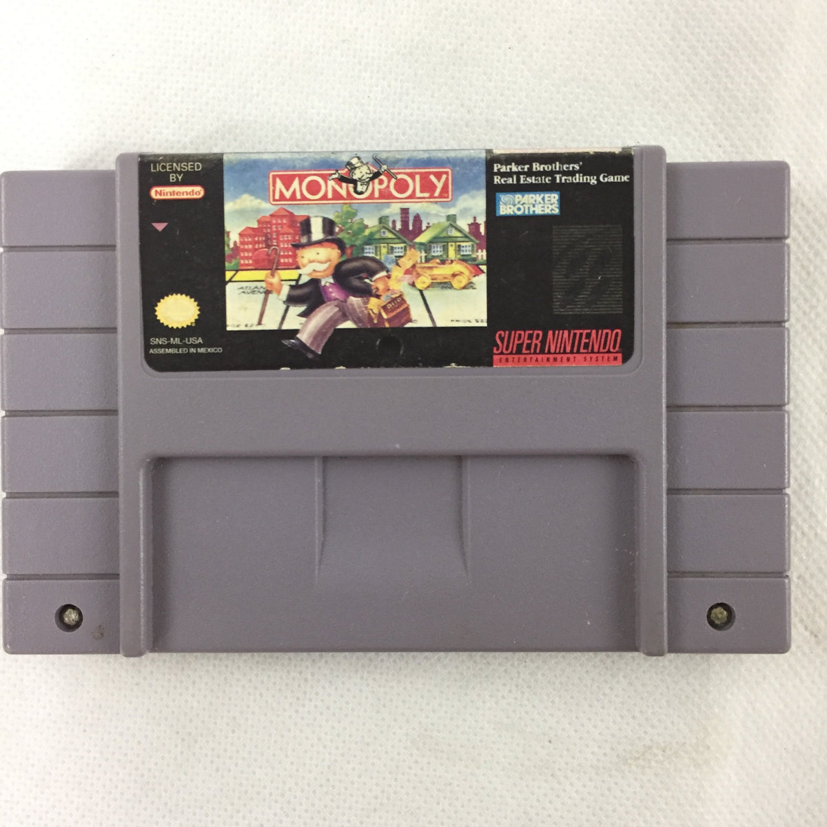 SNES - Monopoly | Steel Collectibles LLC.