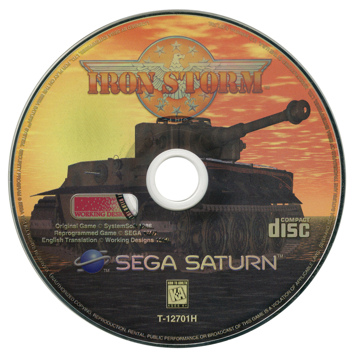 Saturn - Iron Storm | Steel Collectibles LLC.