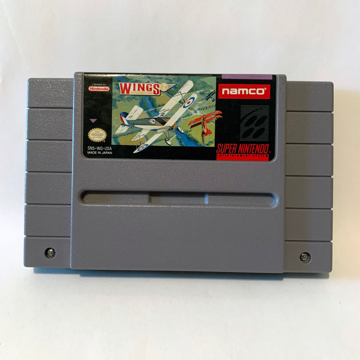 SNES - Wings 2 Aces High | Steel Collectibles LLC.