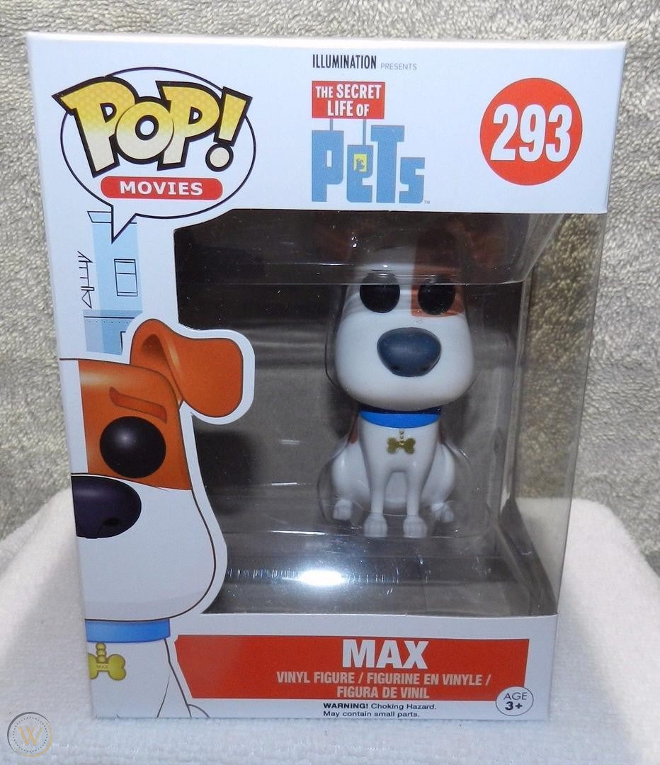 Funko POP! Max #293 {FLOCKED} | Steel Collectibles LLC.