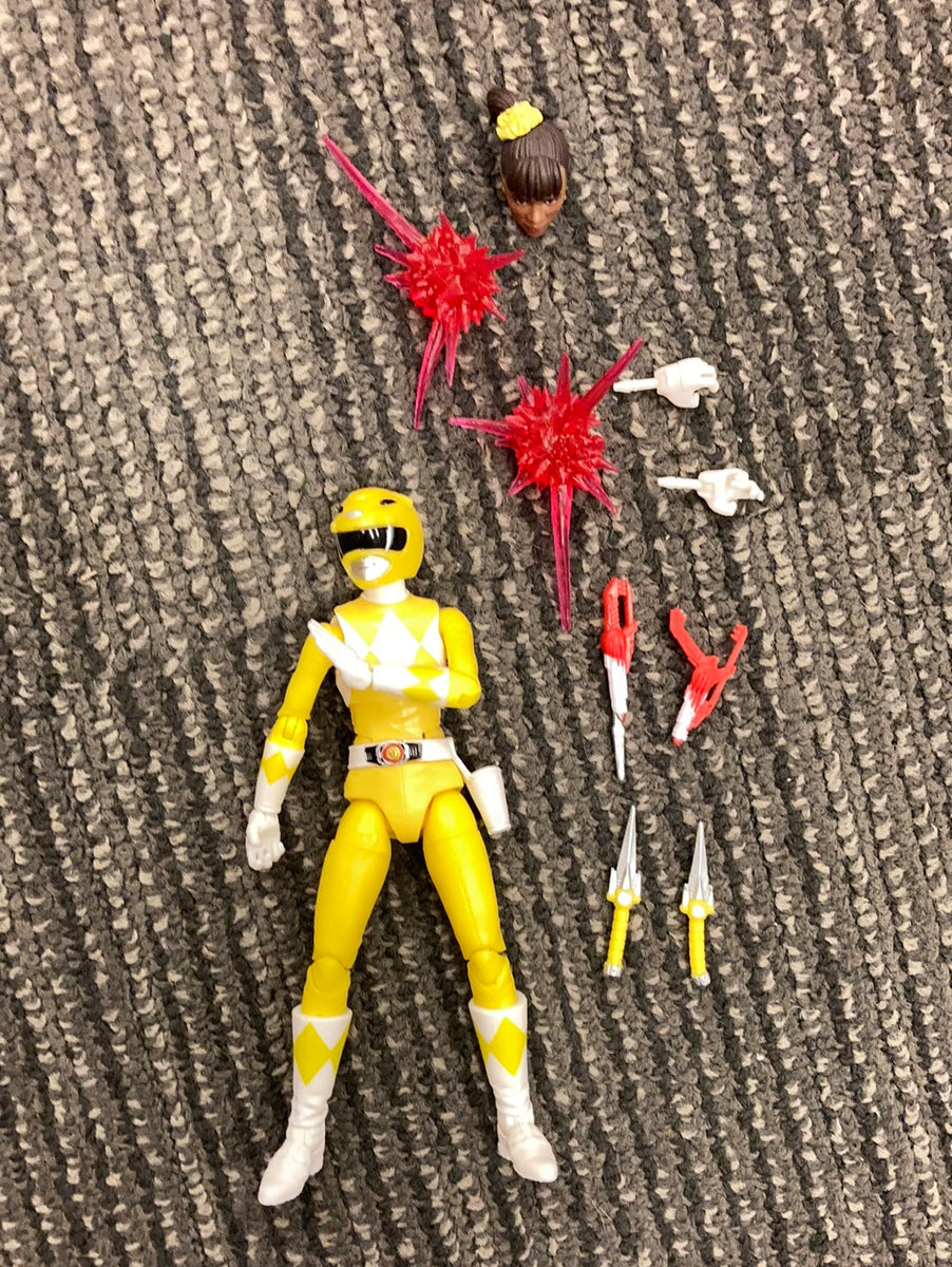 Power Rangers Lightning Collection MMPR Yellow Ranger (Aisha) | Steel ...