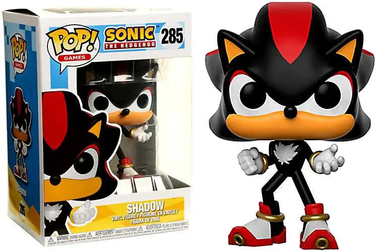 Funko Pop! Shadow #285 “Sonic the Hedgehog” | Steel Collectibles LLC.