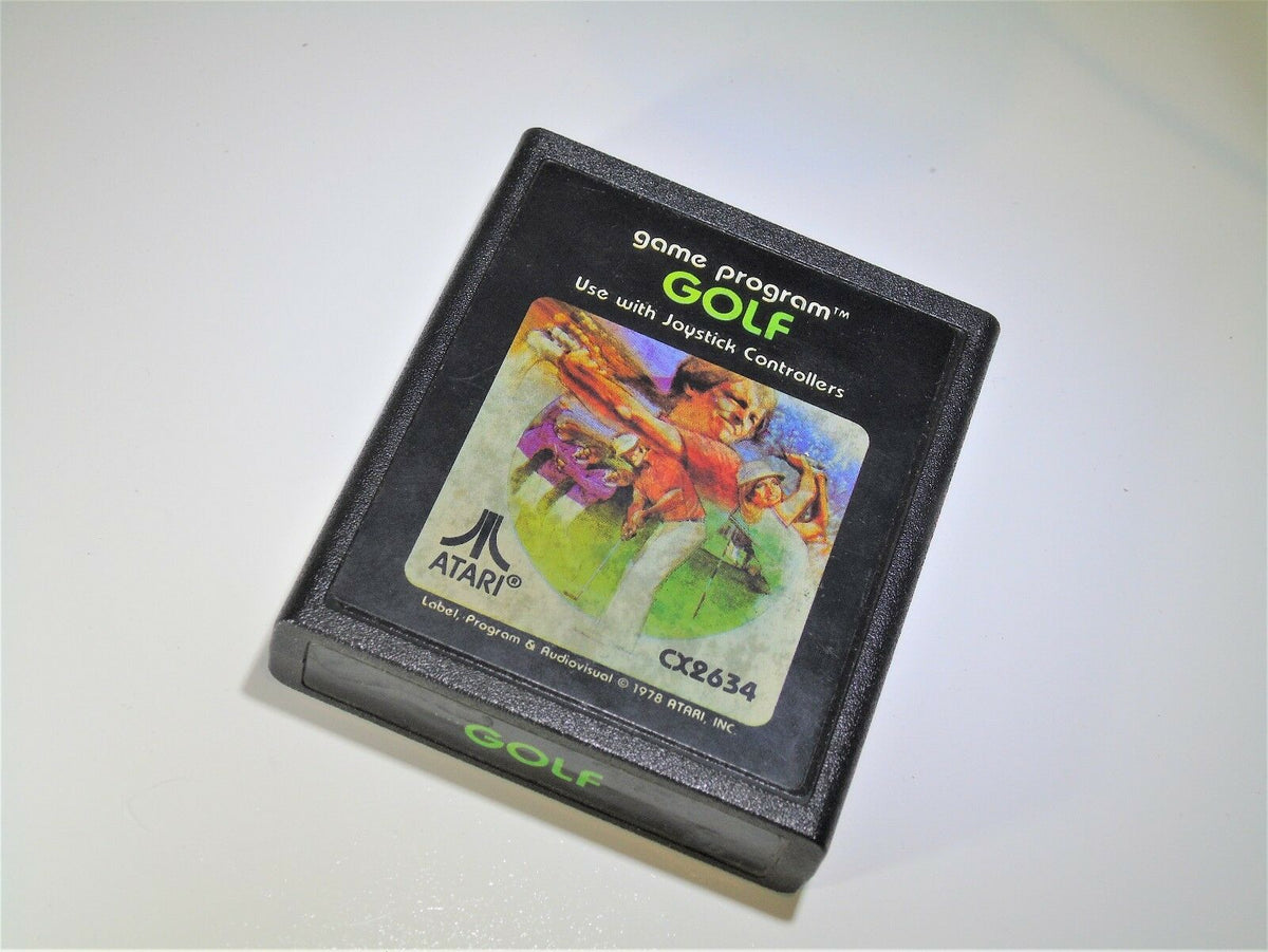 Atari - Golf {GAME PROGRAM} | Steel Collectibles LLC.
