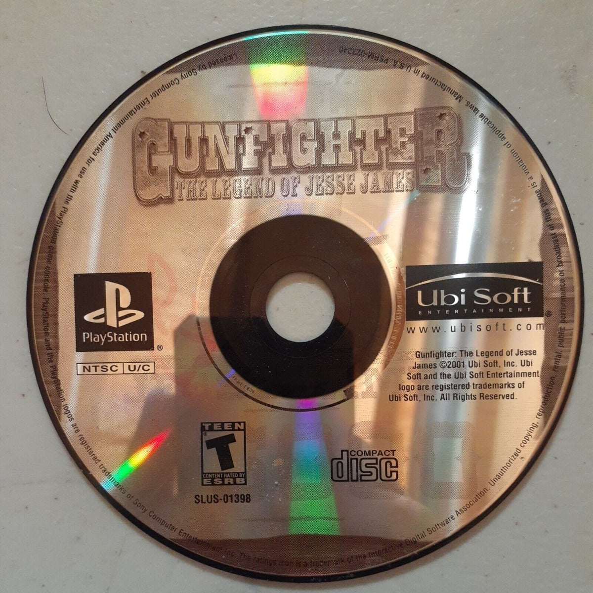 PLAYSTATION - Gunfighter: Legend of Jesse James | Steel Collectibles LLC.