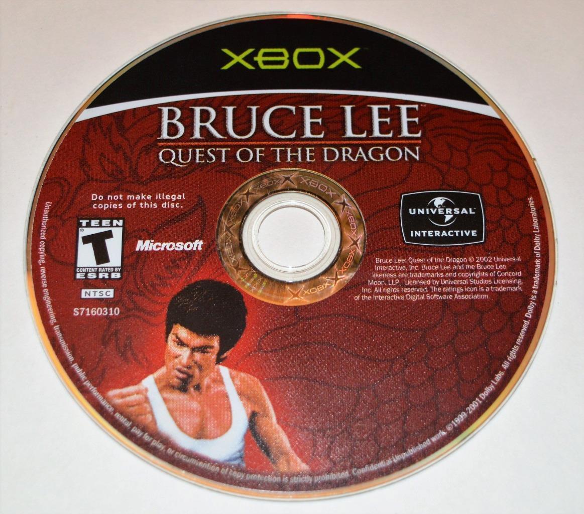 XBOX - Bruce Lee Quest Of The Dragon [NO MANUAL] | Steel Collectibles LLC.