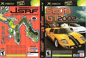 XBOX - Sega GT 2002/Jetset Radio Future [NO JSRF MANUAL] | Steel ...