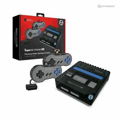 Supa Retron HD for SNES games {BLACK SYSTEM} | Steel Collectibles LLC.