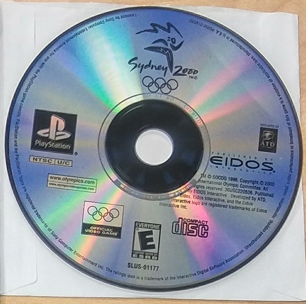 PLAYSTATION - Sydney 2000 {DISC ONLY} | Steel Collectibles LLC.